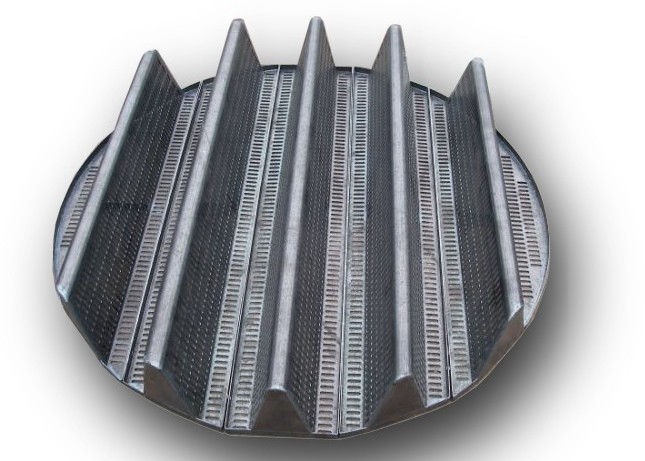 Random packing supporting plate grid plate type and beam type