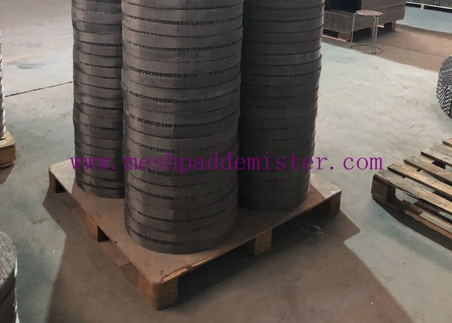 Metal Wire Mesh OEM Structured Packing Column In Packed Tower